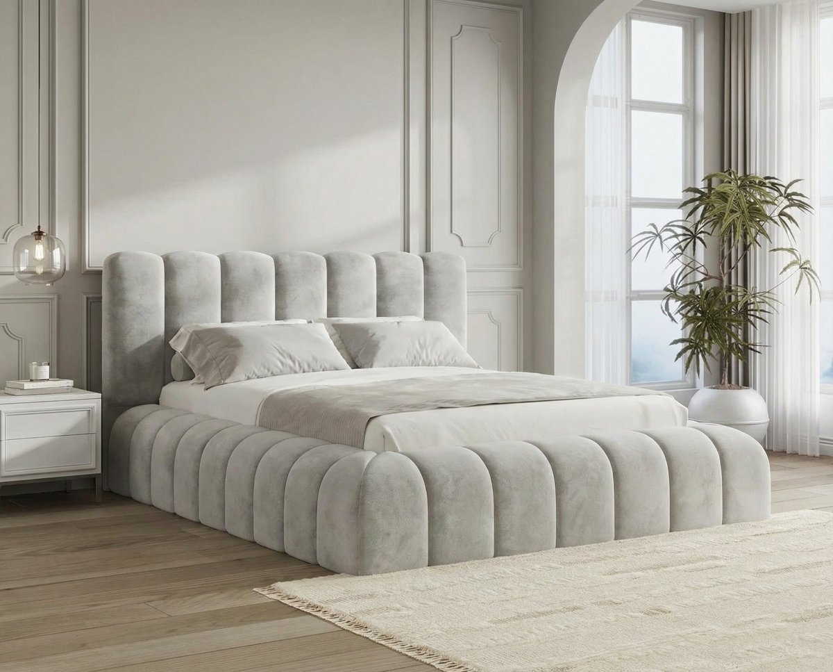 Olivia Upholstered Bed Set – Premium UK Bed Frames – Divan Factory Outlet